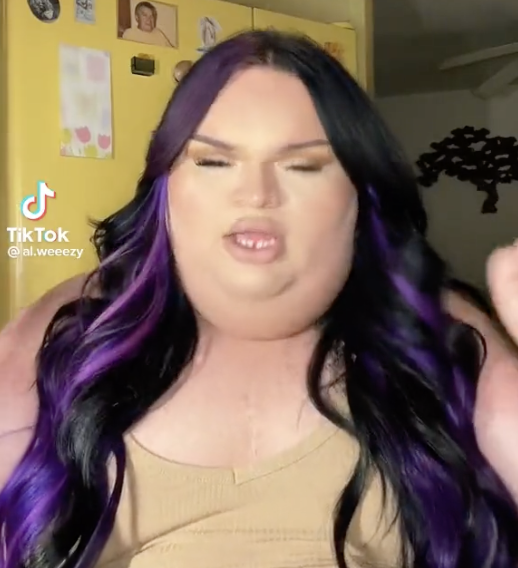 Twitter User Calling FAT Transgender Influencer POWER PUFF SHREK